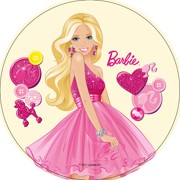 Barbie - Dortové obrázky CZ - jedlý papír expres