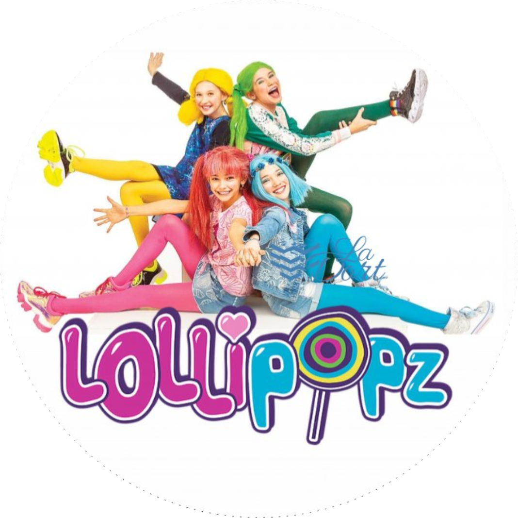 Hranaté papíry – Lollipopz | DortovéObrázky.cz
